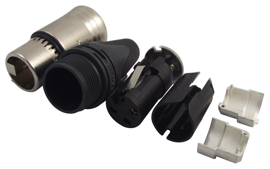 NC3FXX-EMC - Neutrik - XLR Connector, 3 Contacts, Socket