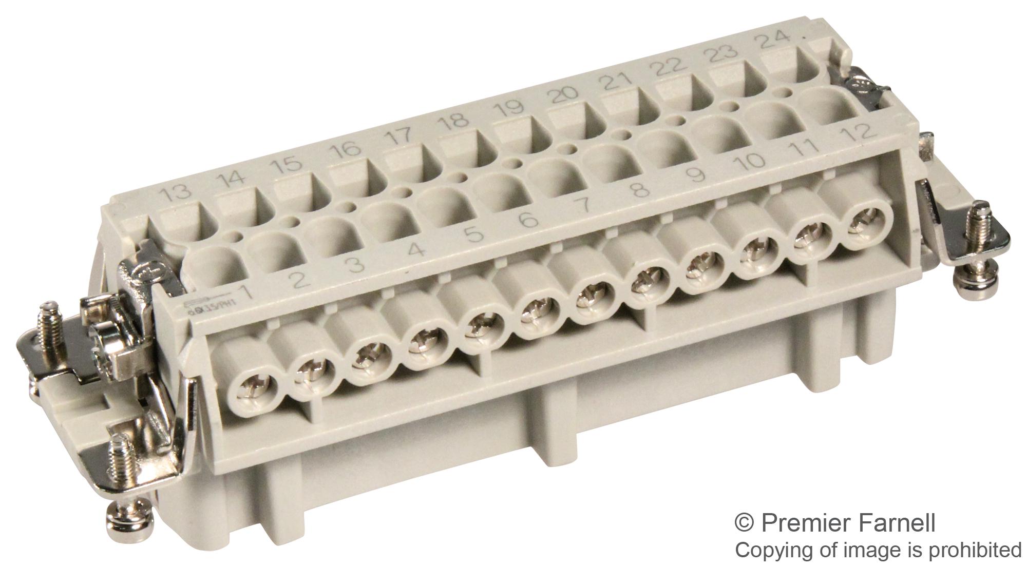 HE-024-F - Amp - Te Connectivity - INSERT, RECEPTACLE, 24POS