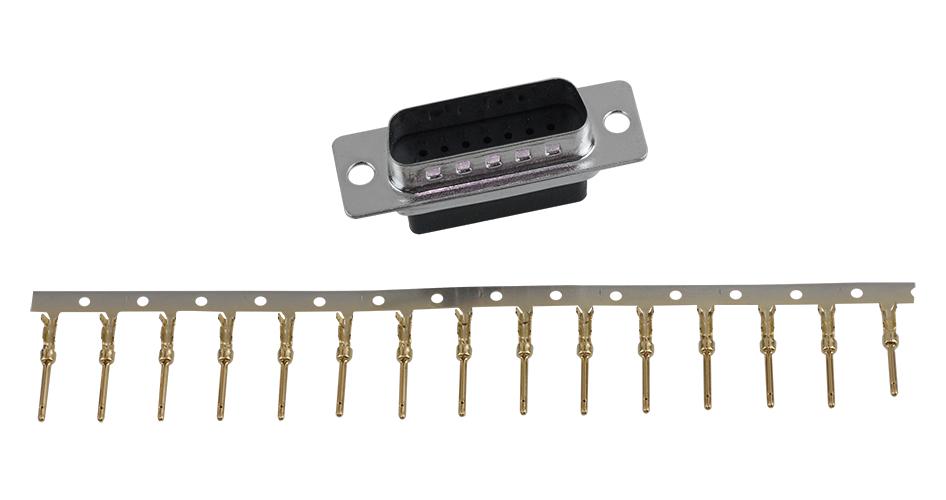 SPC15350 - Multicomp - D SUB CONNECTOR, STANDARD, 15 POSITION