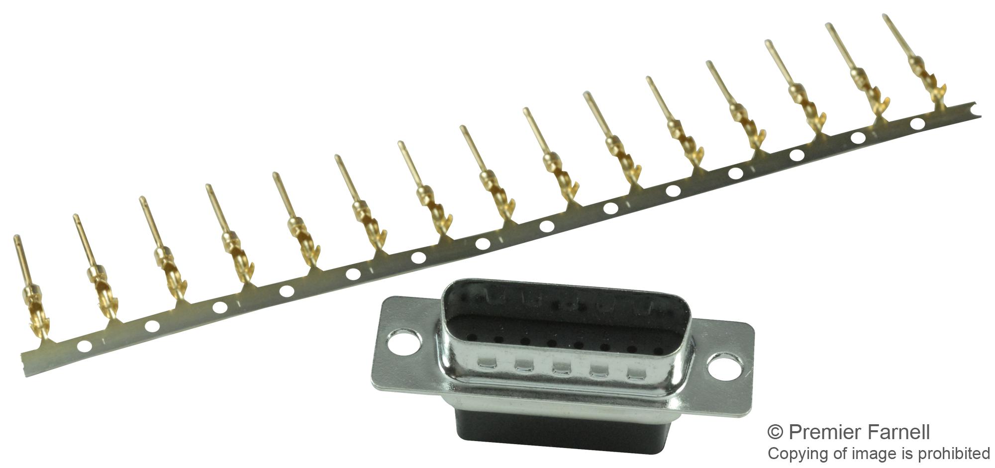 SPC15350 - Multicomp - D SUB CONNECTOR, STANDARD, 15 POSITION