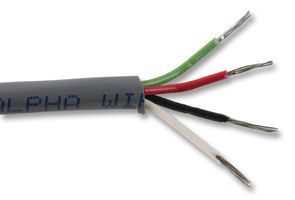 1896 4C SL005 ALPHA WIRE Multicore Cable Control Unscreened 4 Core 20 AWG 0.51 mm 100 ft 30.5 m e Hong Kong